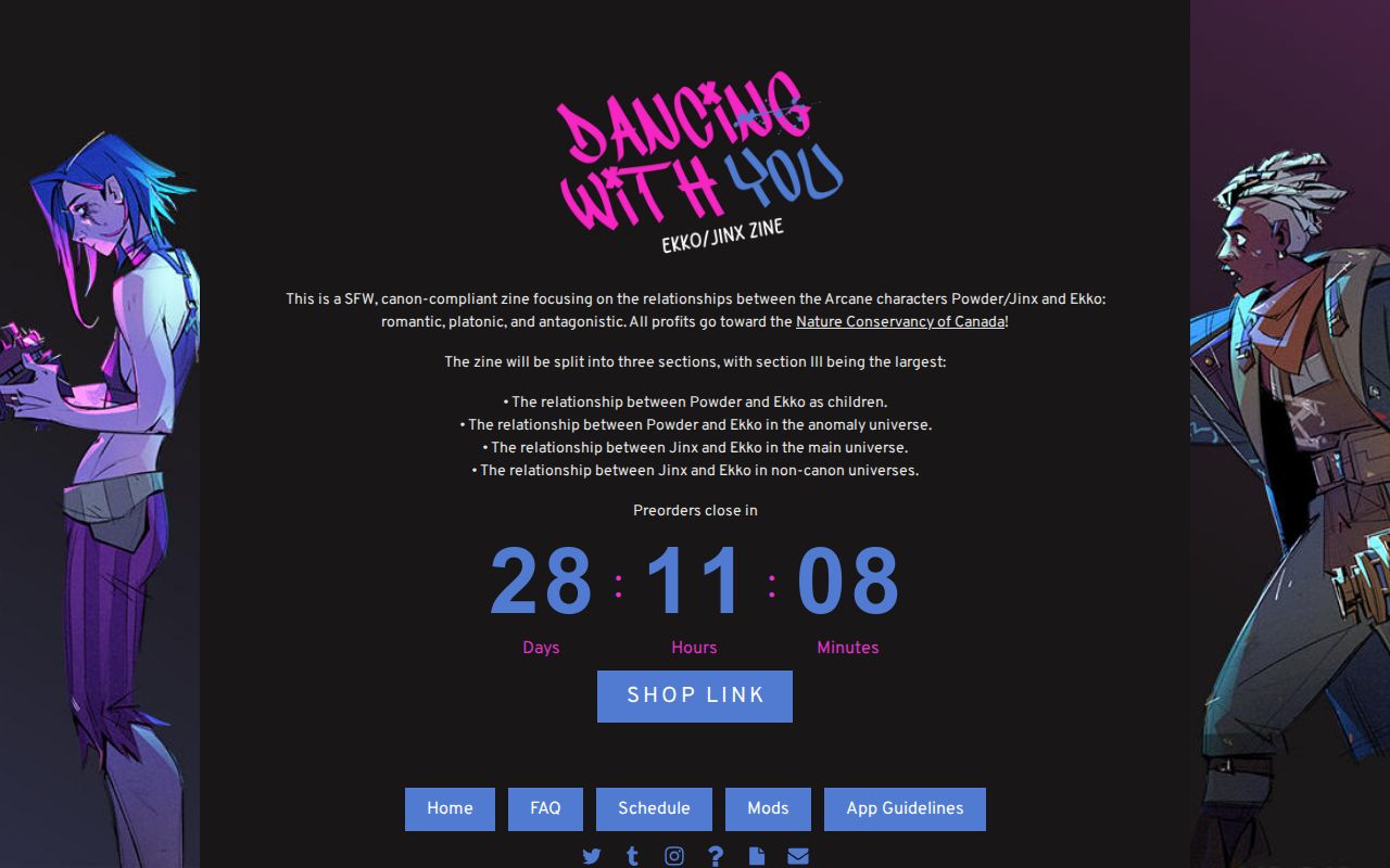 Dancing With You: Ekko/Jinx Zine